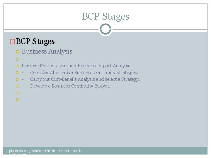 Introduction to Business Continuity Planning Importance of Data