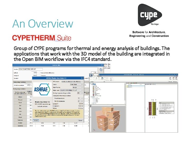 Comfort Design and Sustainable Building with CYPE Software