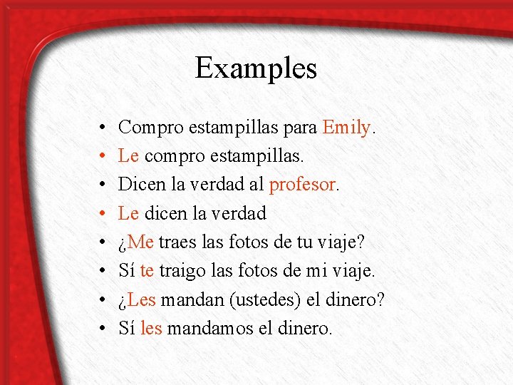 Indirect Object Pronouns Unnecessary Repetition Necessary Reiteration and