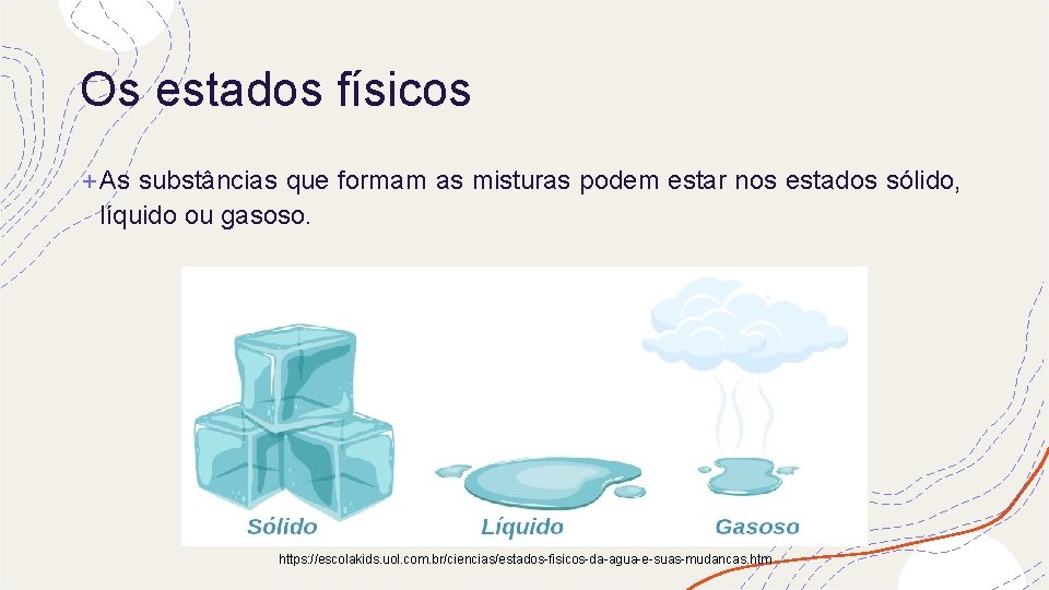 Separao de misturas Aula 1 6 ano Existem