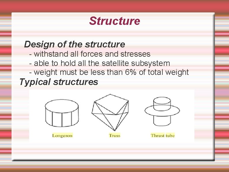 Satellite communication Prepared by D Lingaraja SPACE SEGMENT