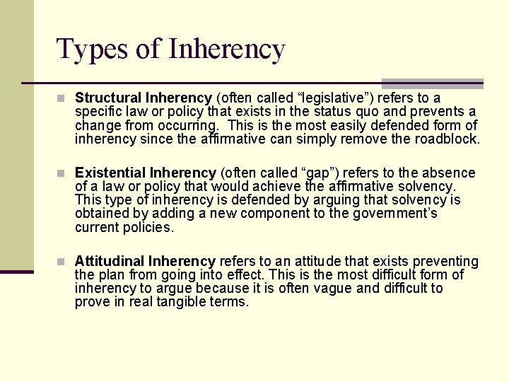 A Firm Foundation CX Debate Basics Part I