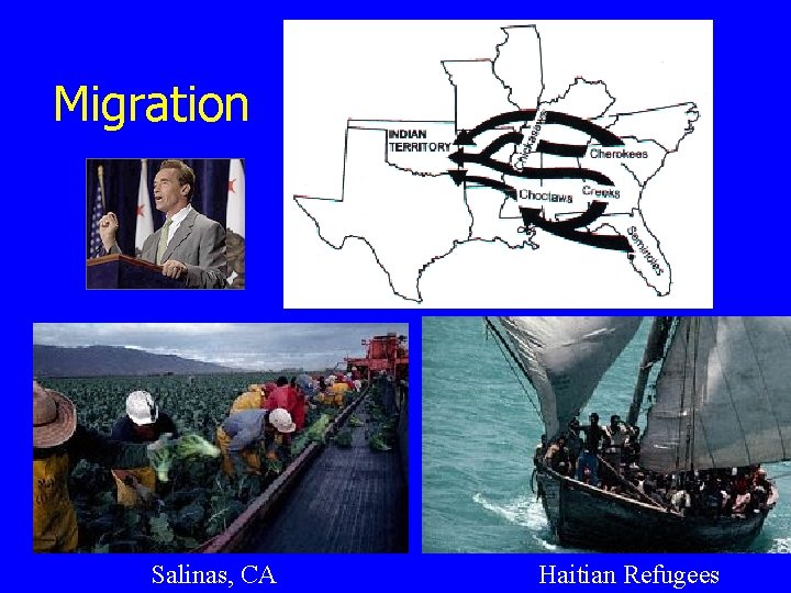 Migration Salinas CA Haitian Refugees Types of MOVEMENT