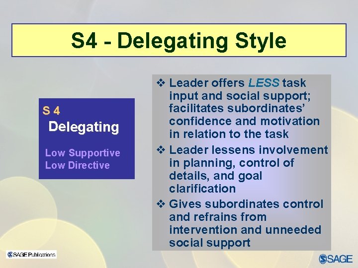 Leadership Chapter 5 Situational Approach Northouse 5 th