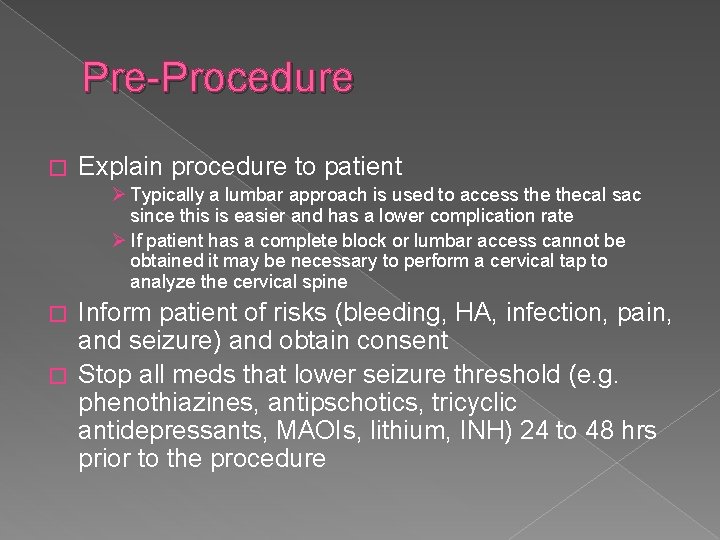 Myelography Dr Malith Kumarasinghe MBBS Colombo What is