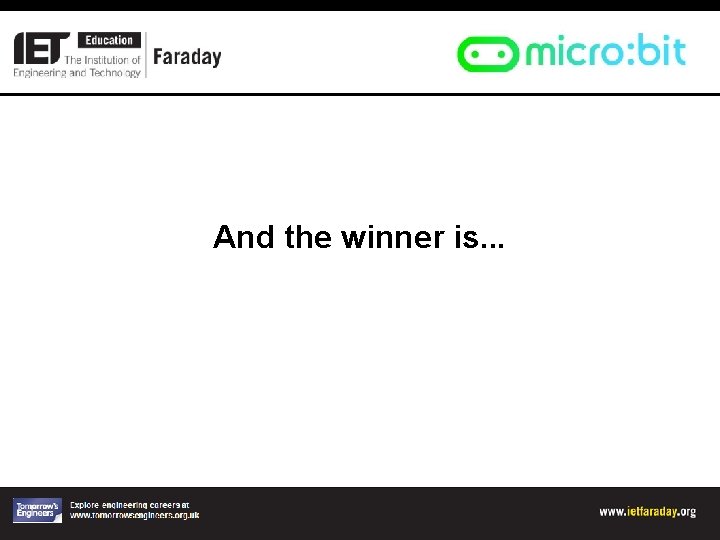 The IET Faraday Challenge Day What is engineering