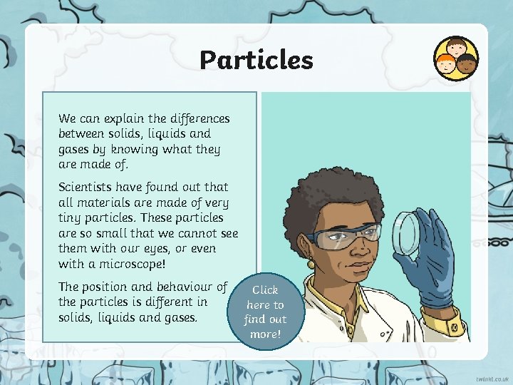 States of Matter Year One Properties of Materials