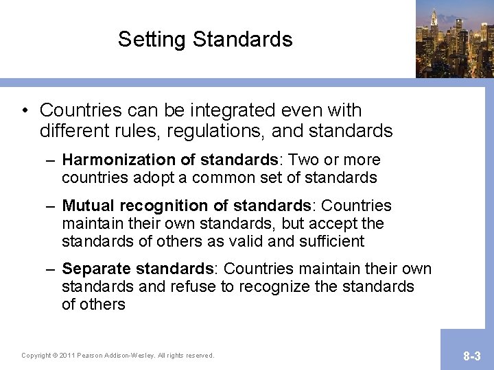 Chapter 8 International Trade and Labor and Environmental