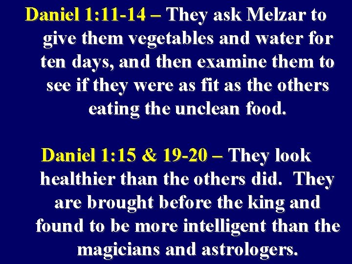 Lesson 21 The Book of Daniel Scriptures in