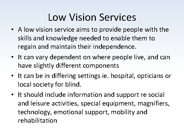 Visual Awareness Training Lions International Clubs MD 105