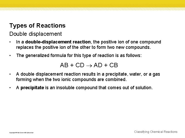 Essential Questions What are the five general types