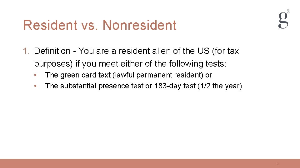 Tax Consideration for Foreigners Living in the USA