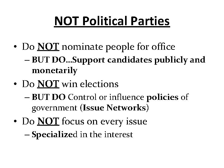 Ch 15 Student Notes Practicality over Principle advocacy