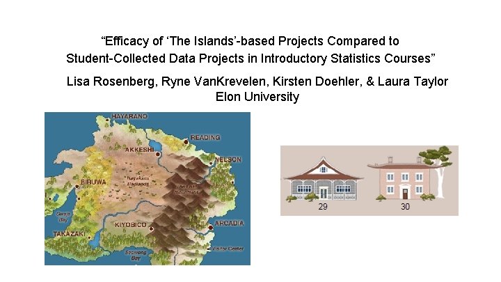 Efficacy of The Islandsbased Projects Compared to StudentCollected