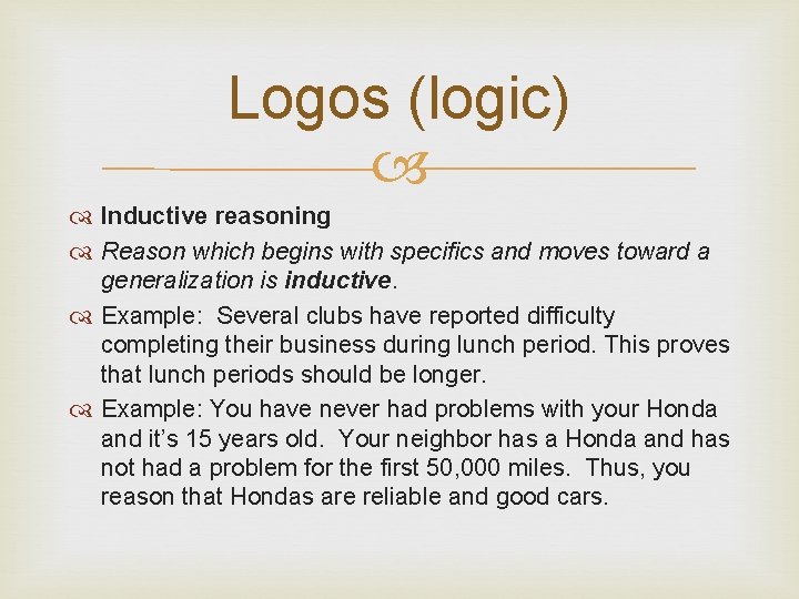 Persuasive Speech Persuasion is the influence of beliefs