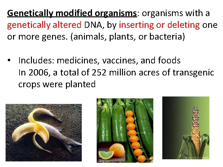 DNA Technology Biotechnology general term refers to using