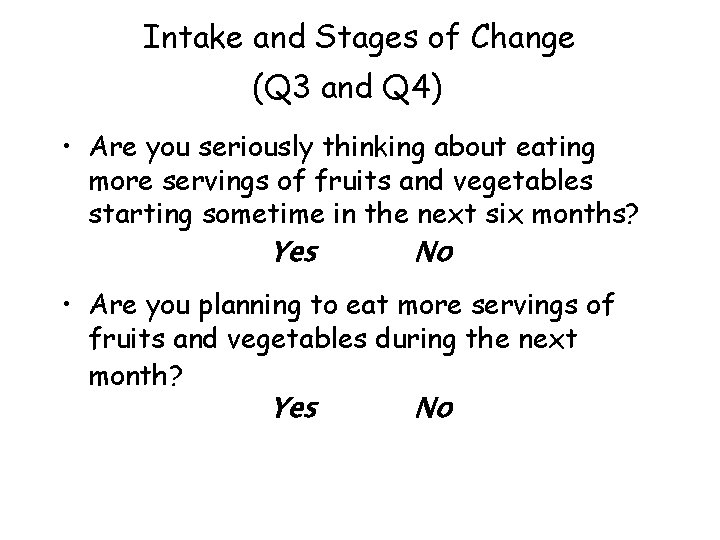 Worksite nutrition and physical activity assessing readiness for