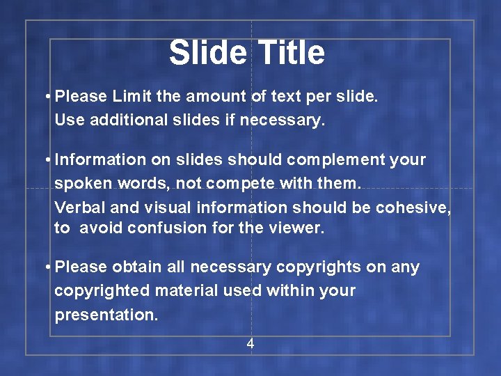Power Point Template TV Tacoma Guidelines 1 Slide