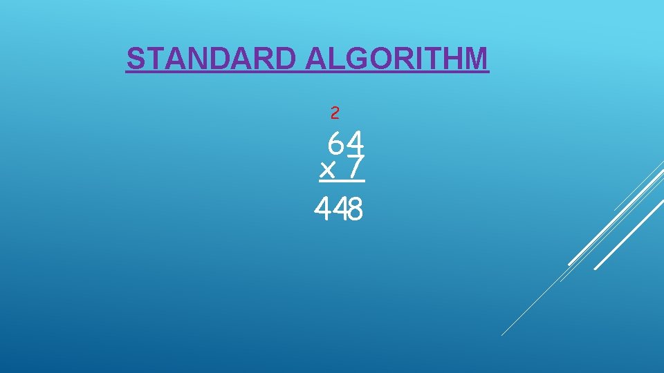4 DIGIT BY 1 DIGIT MULTIPLICATION STRATEGIES 4