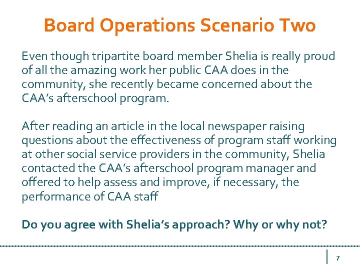 Board Roles Responsibilities Public Community Action Agencies Training