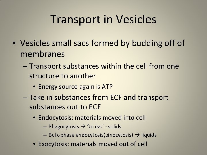 Cells Chapter 3 Generalized View of the Cell