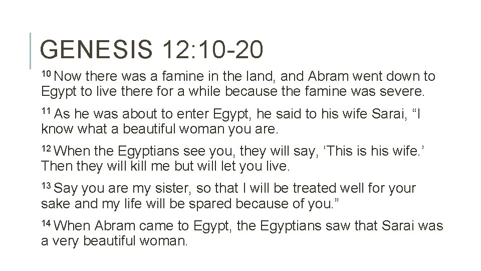 WHAT TO DO WHEN THE BIBLE IS SUS