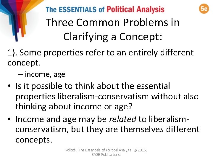 Chapter 1 The Definition and Measurement of Concepts