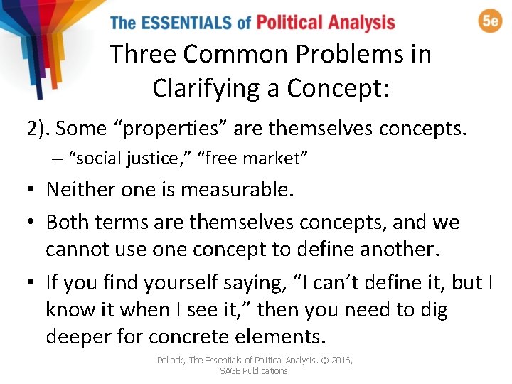 Chapter 1 The Definition and Measurement of Concepts