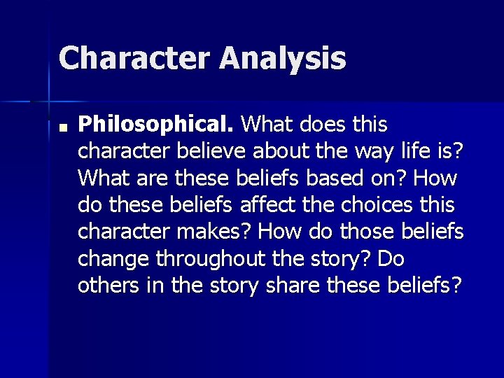 Character in Fiction Definition Characters the people in