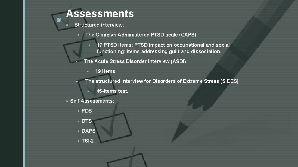 Principles of Trauma Therapy z z John Briere