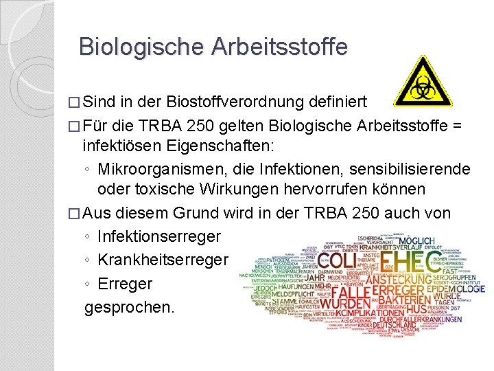 TRBA 250 Technische Regel fr Biologische Arbeitsstoffe Georg