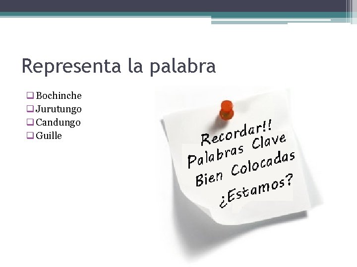 Diagnstico del Vocabulario EDES 3006 Prof Neyla Rivera