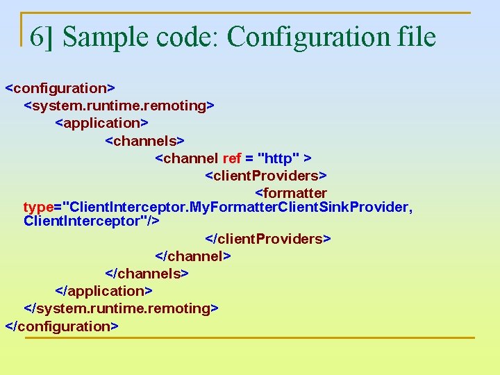 NET Channels Presented by Ramaswamy KrishnanChittur Contents 1