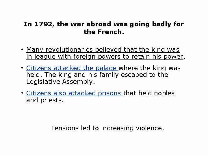 Chapter 6 The French Revolution Napoleon Section 3