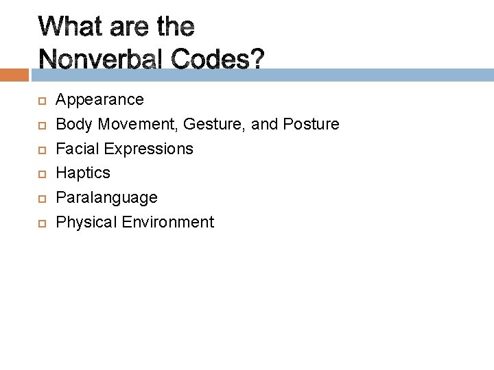CHAPTER 4 Understanding Nonverbal Messages Chapter 4 Understanding