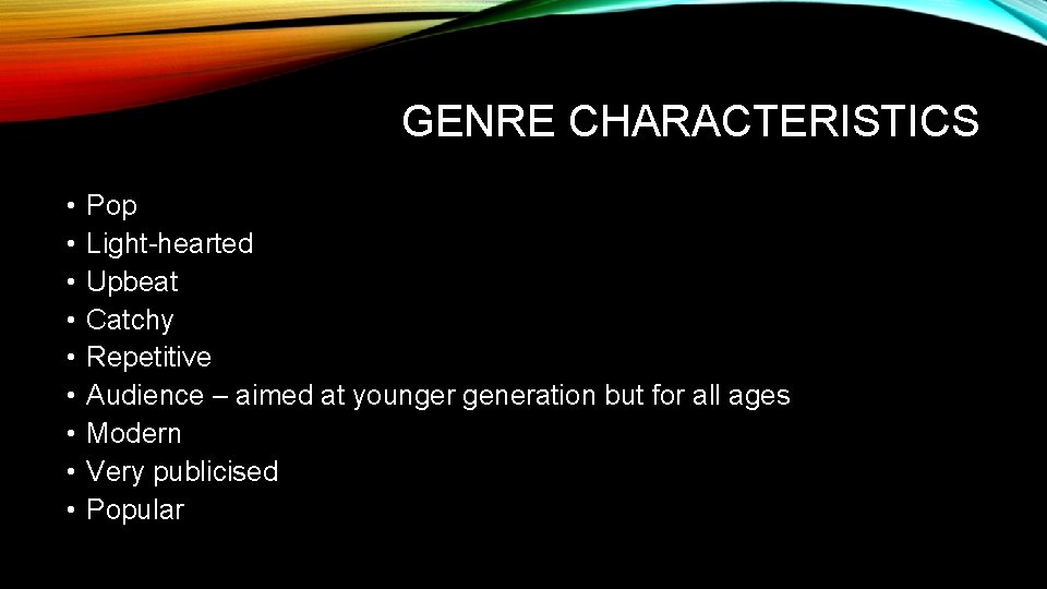 GOODWINS MUSIC VIDEO THEORY UNIT 12 By Eve