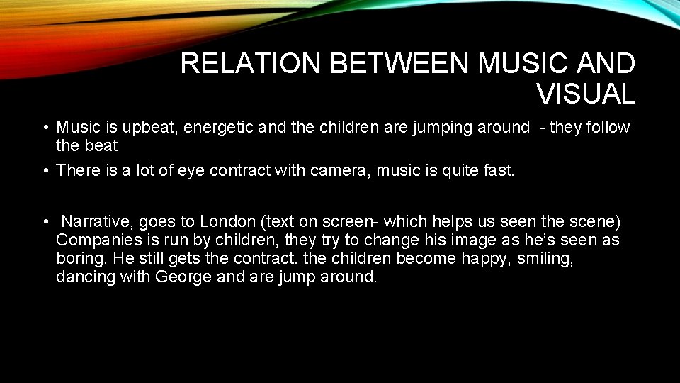 GOODWINS MUSIC VIDEO THEORY UNIT 12 By Eve