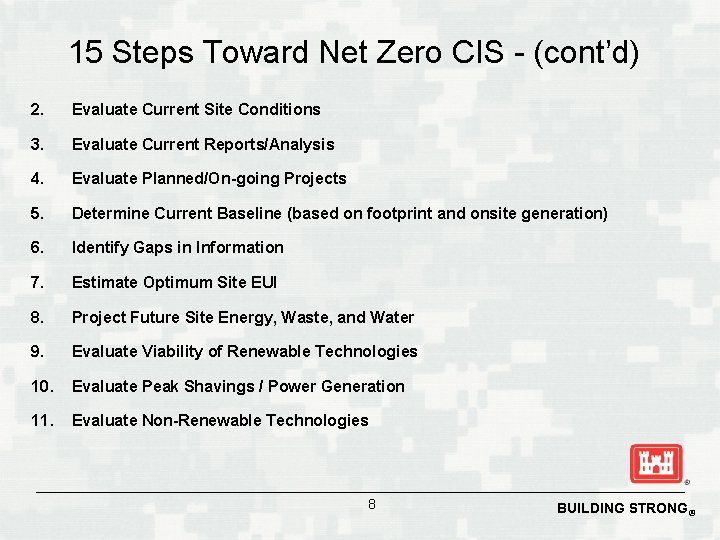 Capital Investment Strategy CIS to Achieve Total Netzero