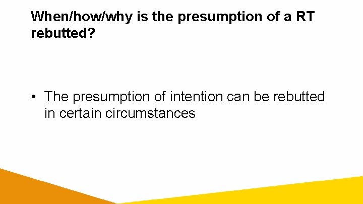 Resulting Trusts Terminology Classifications and Definitions The use