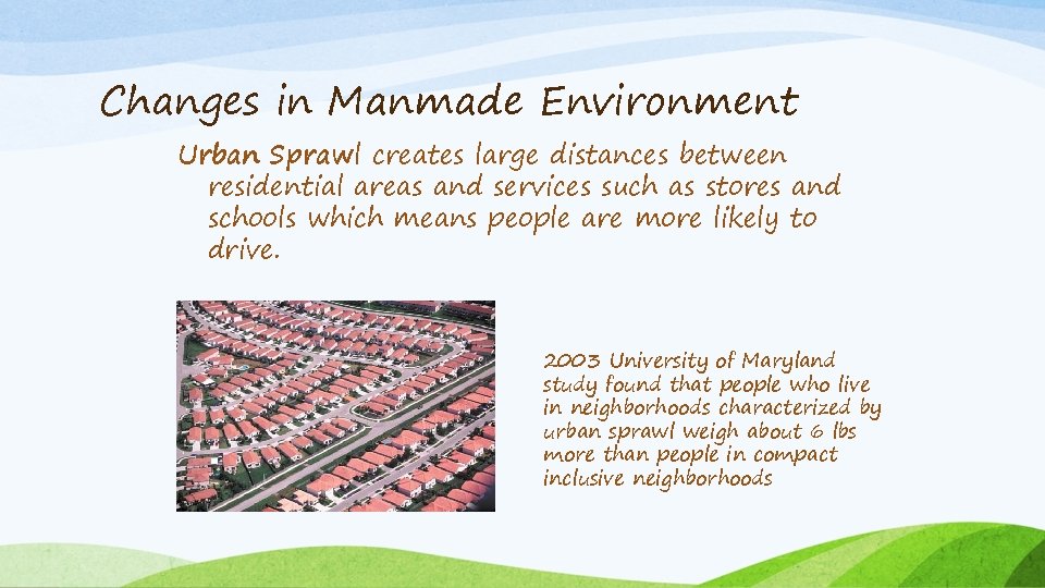 Your Role in the Green Environment Objectives Describe