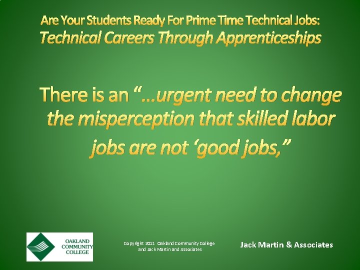 Are Your Students Ready For Prime Technical Jobs