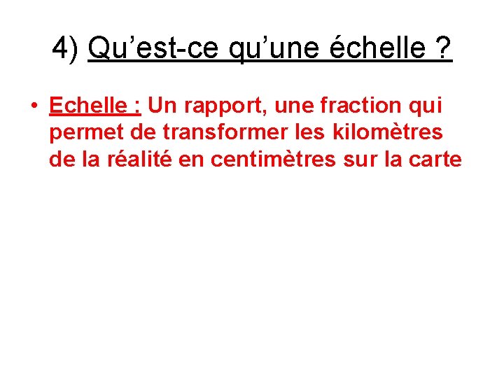 MODULE n 1 Lire une carte de gographie