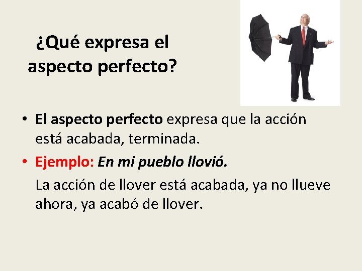 El verbo verbos perfectivos e imperfectivos Equipo Especfico