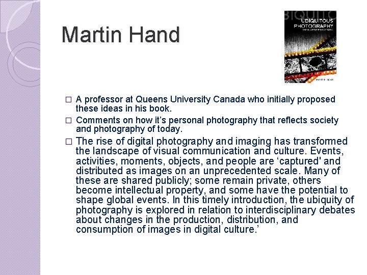 Ubiquitous Photography Web 3 0 Jay Hein Ben