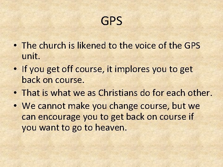 What Direction Are You Going The Bible teaches