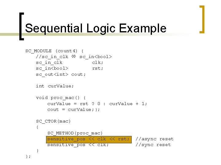 Chapter 3 Combination and Sequential Circuits Modeling SCMODULE