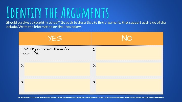 Should cursive be taught in school Read the