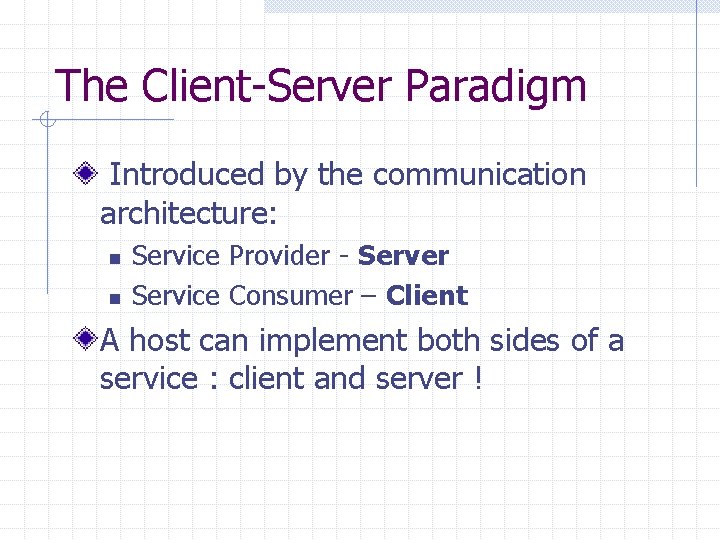 Computer Networks Application Layer Adrian Sergiu DARABANT Lecture