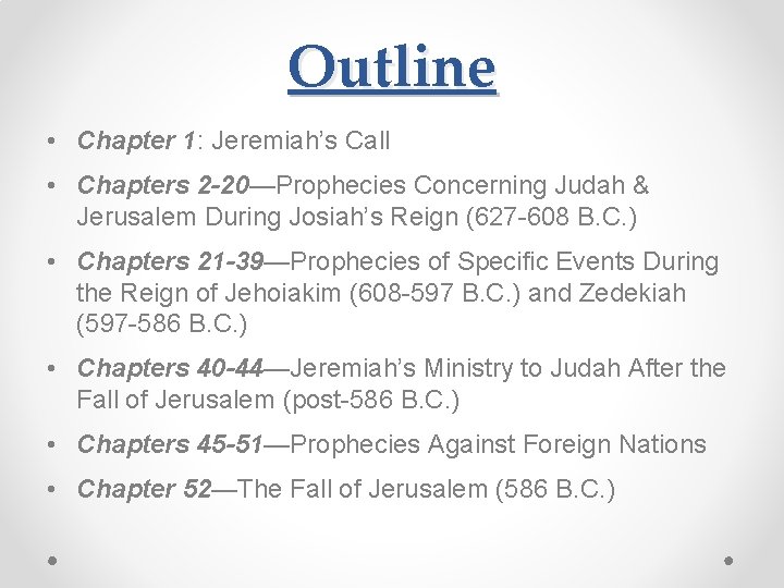 Introduction To Jeremiah Basic Facts Longest Book of