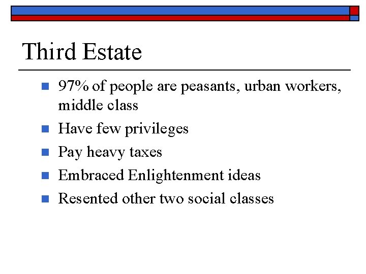 Chapter 23 Section 1 The French Revolution Begins